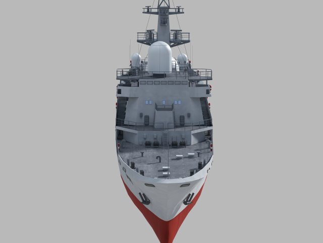 AGI-854 Tianlangxing Sirius Type 815 G class ship 3D Model in ...