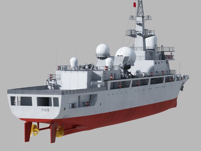 AGI-854 Tianlangxing Sirius Type 815 G class ship 3D Model in ...