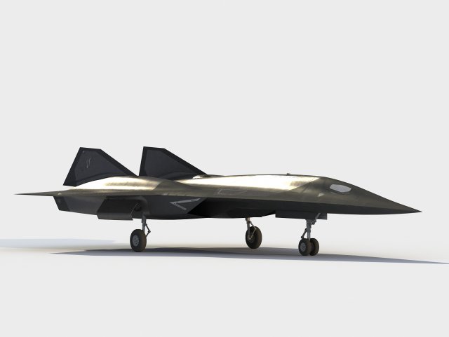 Lockheed Martin SR-72 Darkstar 3D Model in Fighter 3DExport
