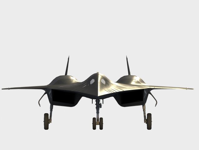 Lockheed Martin SR-72 Darkstar 3D Model in Fighter 3DExport