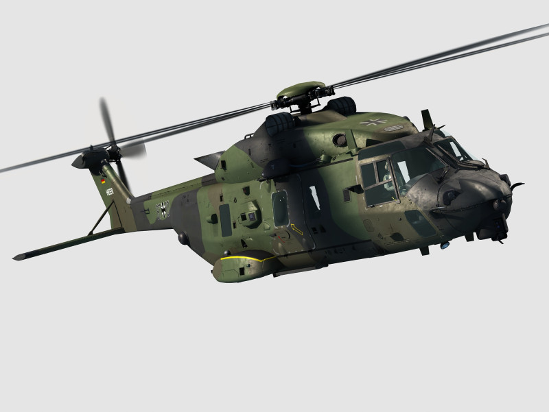 Airbus NH-90 TTH 3D Model in Helicopter 3DExport
