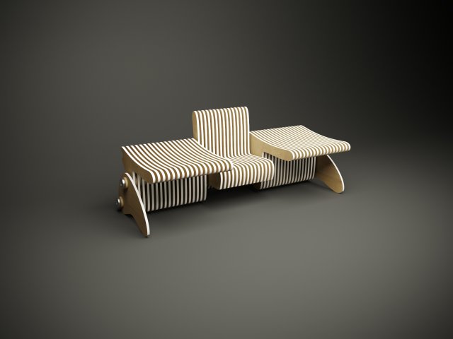 Wood parametric multi function seat bench model for cnc machine 3D ...