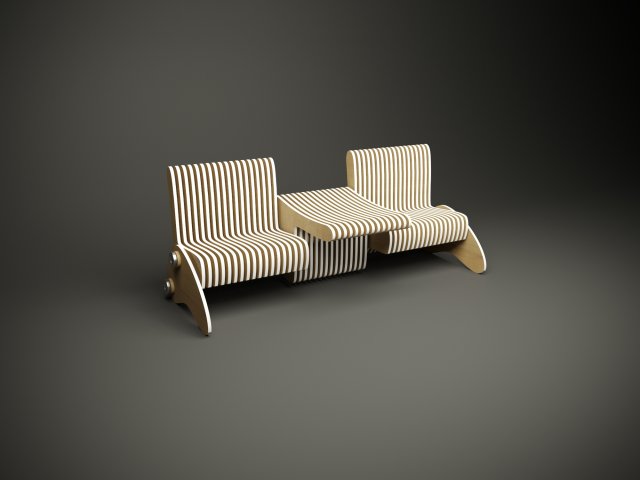 Wood parametric multi function seat bench model for cnc machine 3D ...