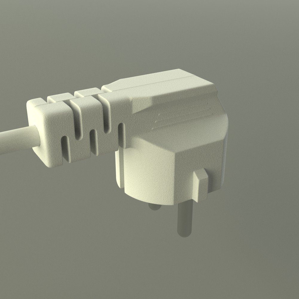 electric plug 3D Model in Parts 3DExport