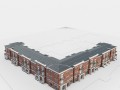 residential complex 3D Models in Buildings 3DExport