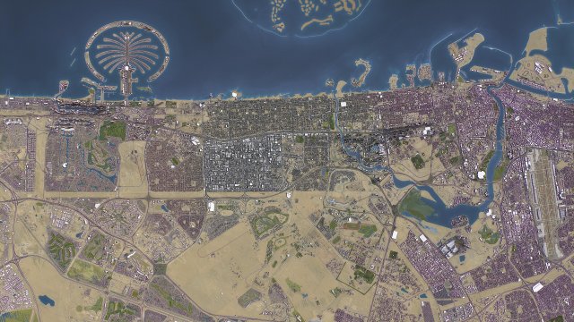 Dubai - 3D City Model 3D Model in Cityscapes 3DExport