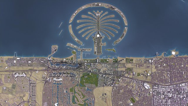 Dubai - 3D City Model 3D Model in Cityscapes 3DExport