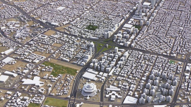 Riyadh - 3D City Model 3D Model in Cityscapes 3DExport