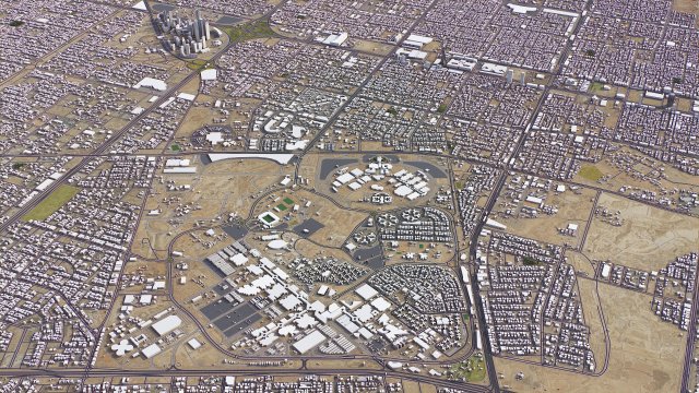 Riyadh - 3D City Model 3D Model in Cityscapes 3DExport