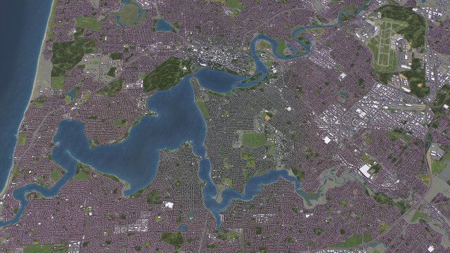 Perth - 3D City Model 3D Model in Cityscapes 3DExport