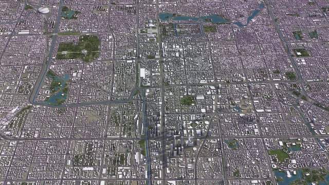 Beijing - 3D City Model 3D Model in Cityscapes 3DExport