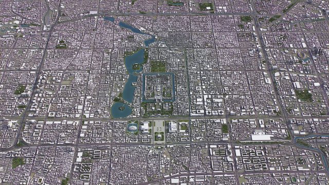 Beijing - 3D City Model 3D Model in Cityscapes 3DExport
