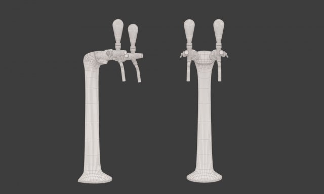 beer tap pub equipment 3D Model in Cookware Tools 3DExport