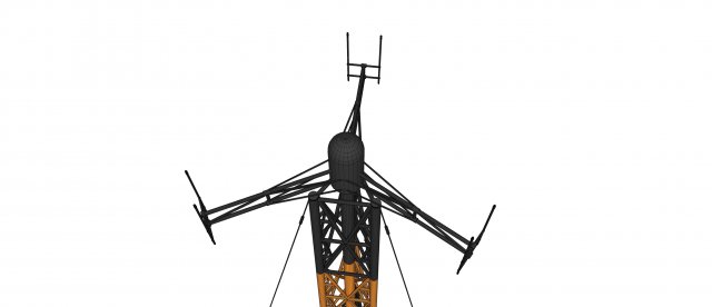 Sci fi mast 5 3D Model in Other 3DExport