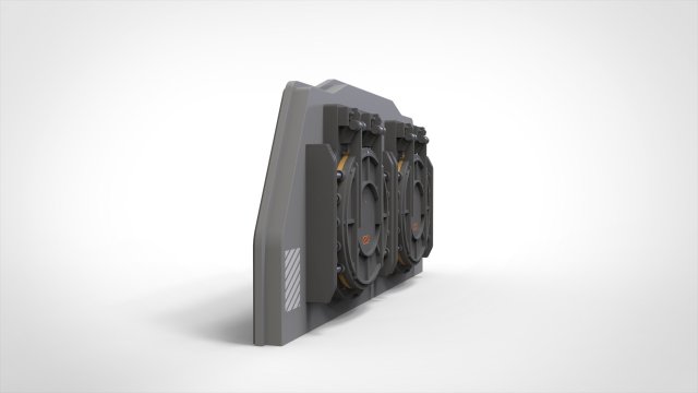 Sci fi hatch 2 3D Model in Door 3DExport