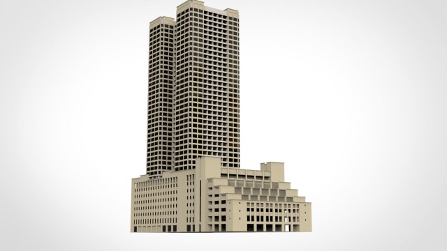Building Free 3D Model in Buildings 3DExport