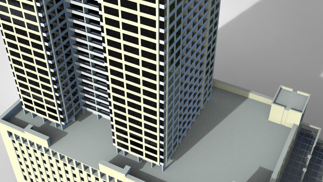 Building Free 3D Model in Buildings 3DExport