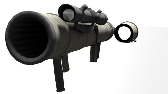 m3 carl gustav recoiless anti armour rifle maaws 3D Model in Rocket ...