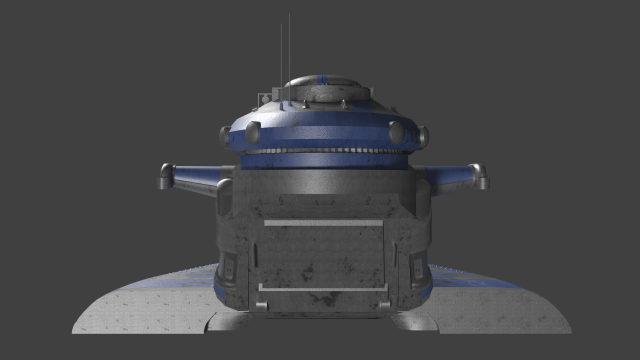 armoured assault tank aat - star wars 3D Model in Tank 3DExport