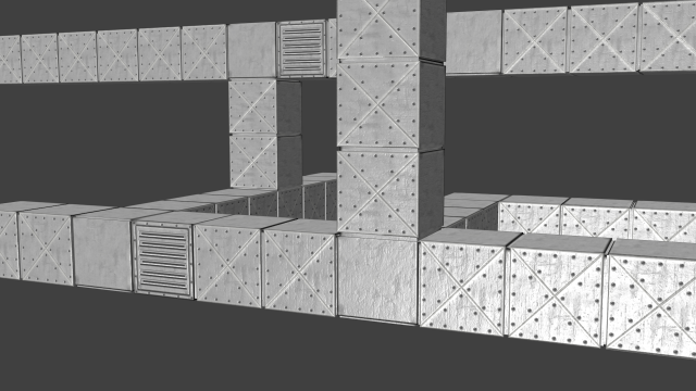 air ducts game ready 3D Modell in Dekoration 3DExport