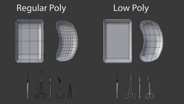 surgical instruments 3D Model in Medical Equipment 3DExport