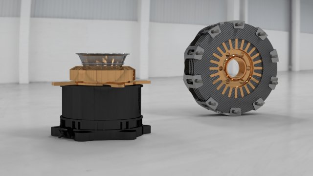formula 1 clutch system ap racing 3D Model in Racing 3DExport