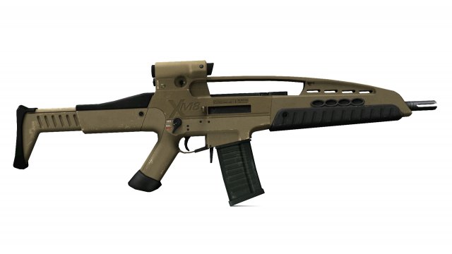 hk xm8 3D Model in Submachine Guns 3DExport