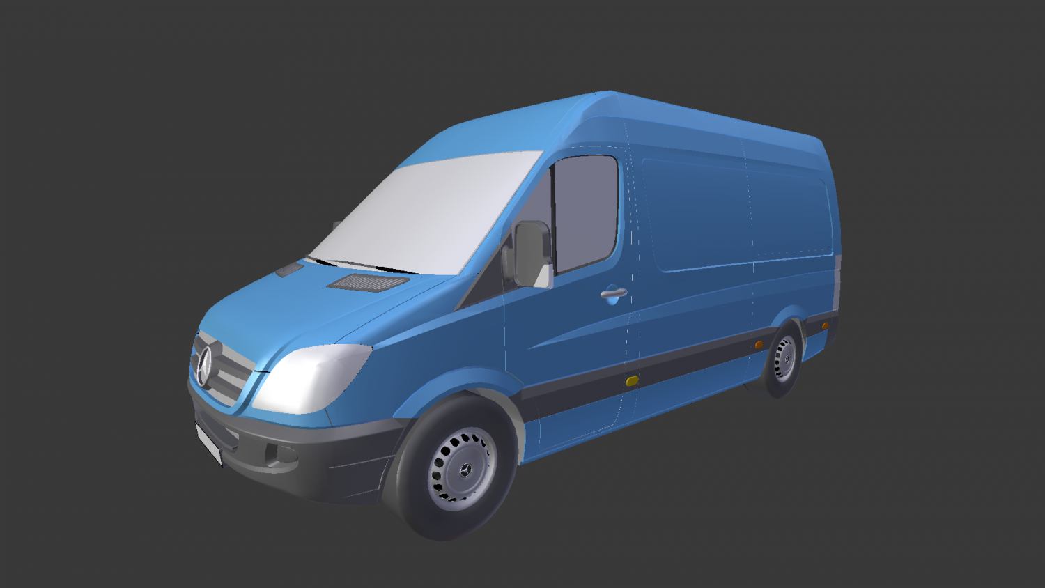 Mercedes Benz Sprinter 3D Model in Van and Minivan 3DExport