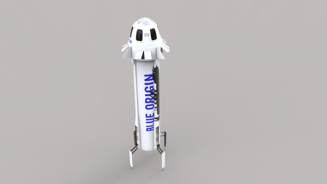 new shepard 3D Model in Commercial 3DExport