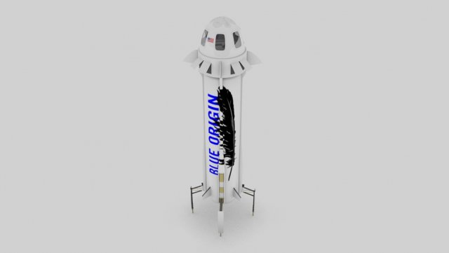 new shepard 3D Model in Commercial 3DExport