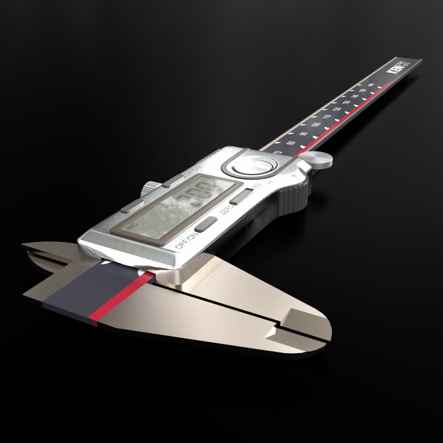 Digital Vernier Caliber 3D Models in Tools 3DExport