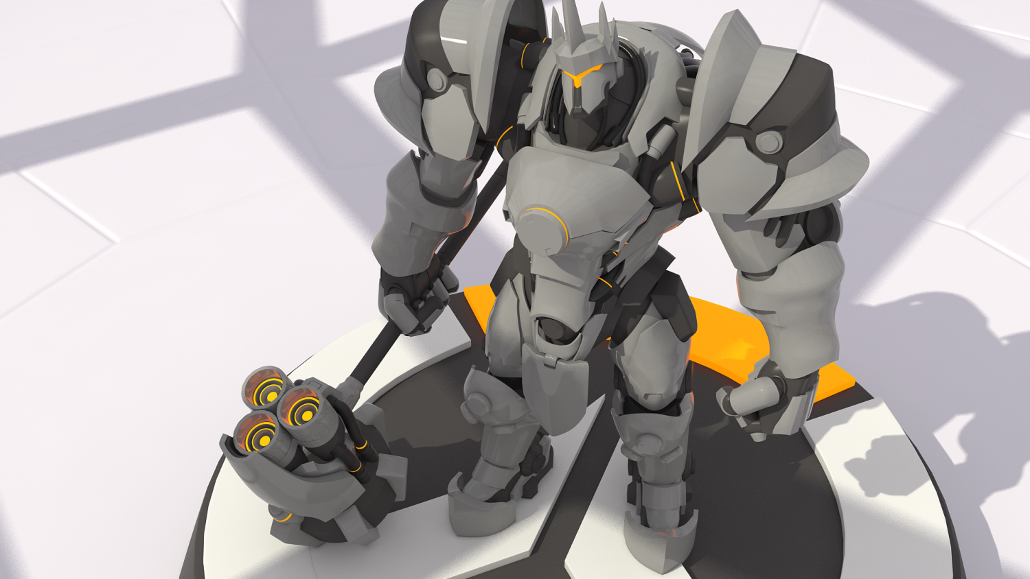 reinhardt overwatch 3D Models in Fantasy 3DExport