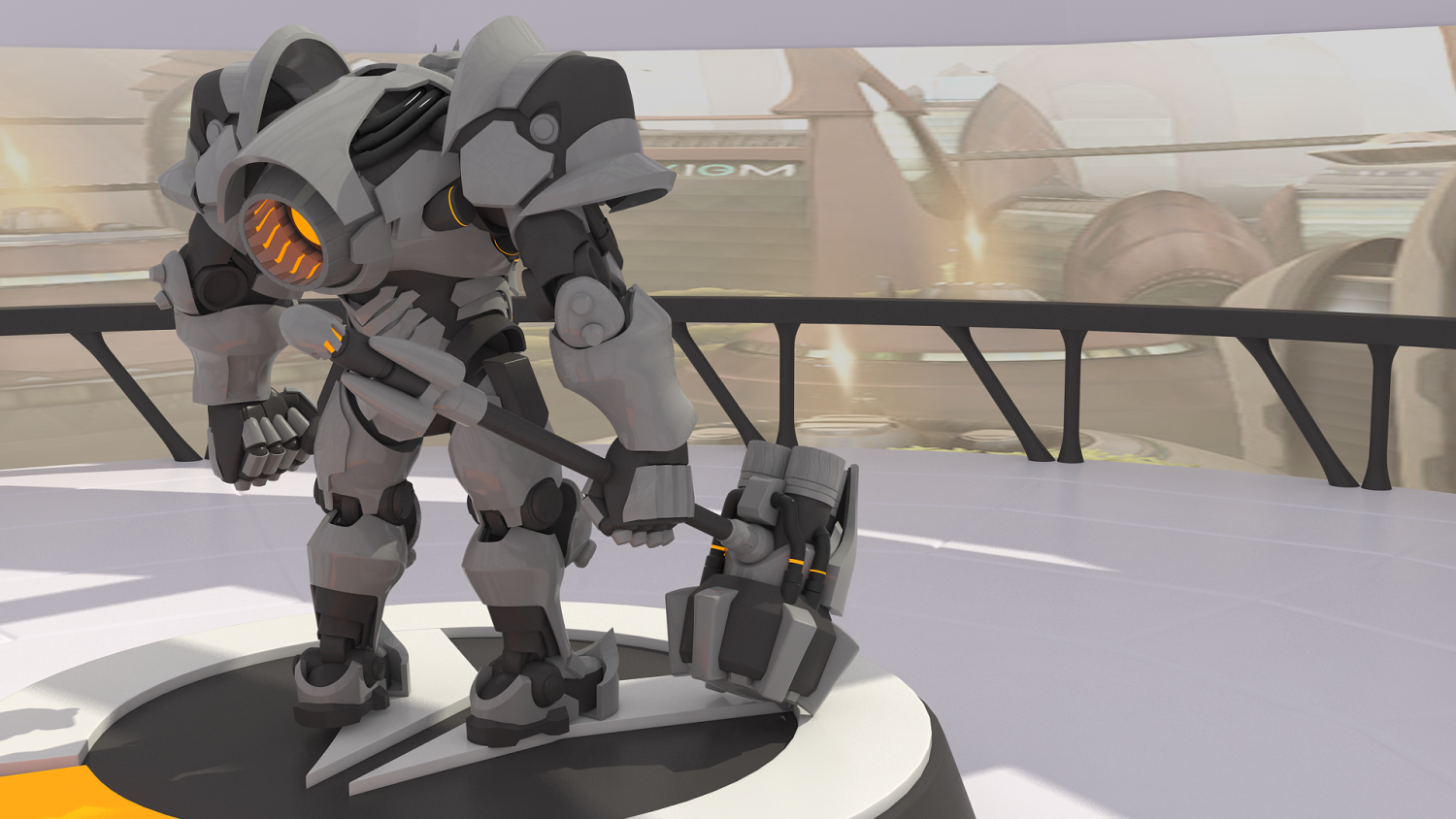 reinhardt overwatch 3D Models in Fantasy 3DExport