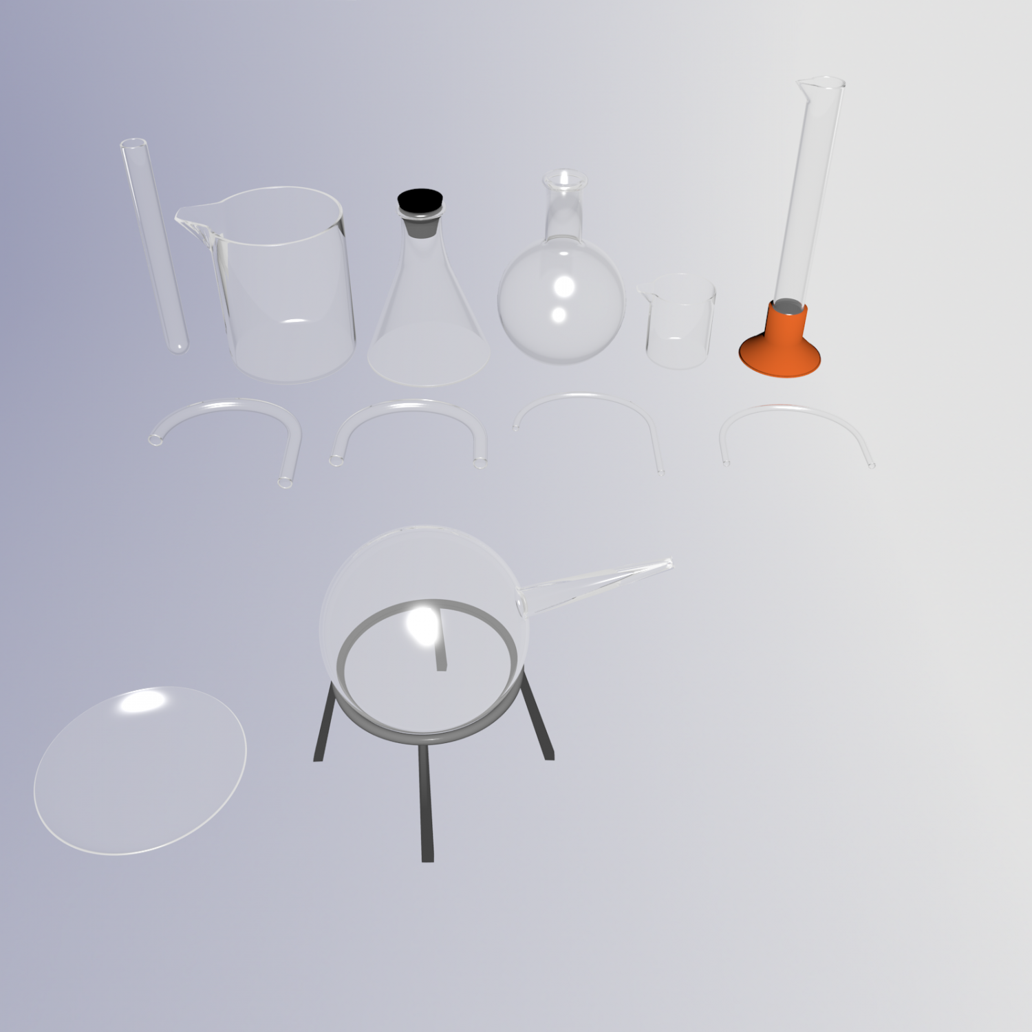 Science Kit 3D Model in Other 3DExport