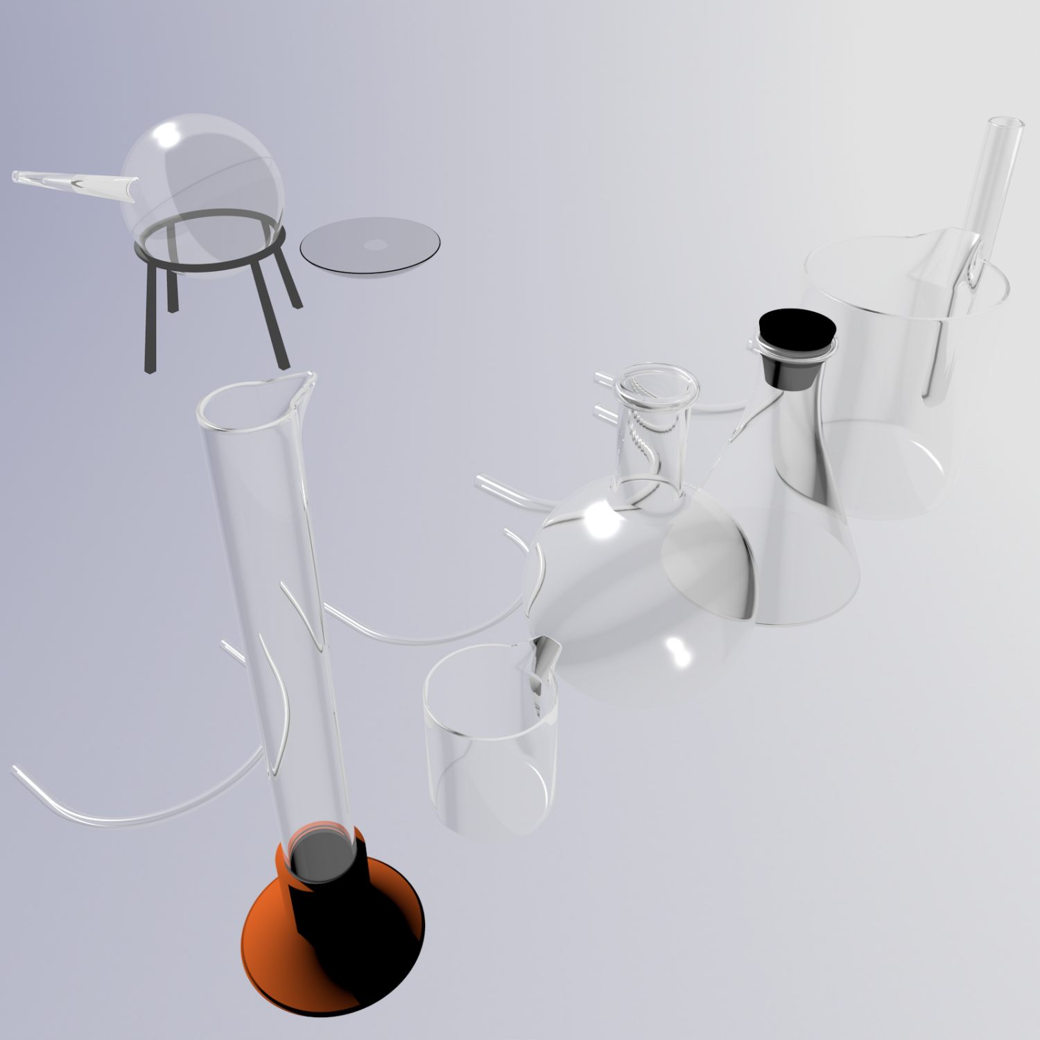 Science Kit 3D Model in Other 3DExport