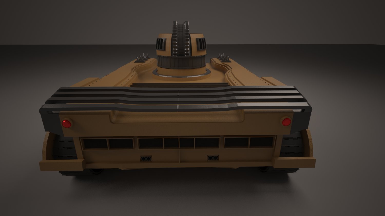 Modern Tank 3D Model in Armor 3DExport