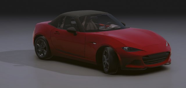 Realistic Mobile Car 03 3D Model in Sedan 3DExport