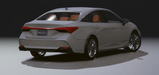 Realistic Mobile Car 08 3D Model in Sedan 3DExport