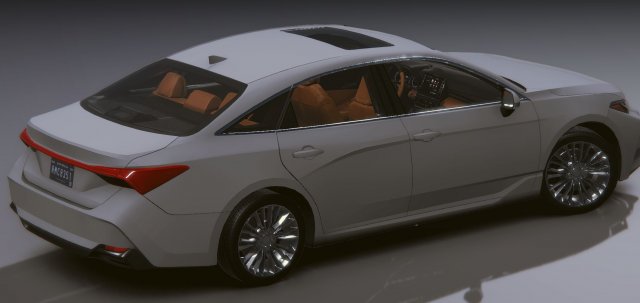 Realistic Mobile Car 08 3D Model in Sedan 3DExport