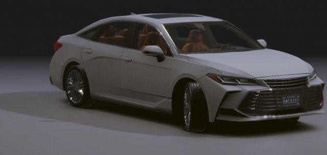 Realistic Mobile Car 08 3D Model in Sedan 3DExport