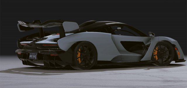 Realistic Mobile Car 40 3D Model in Racing 3DExport