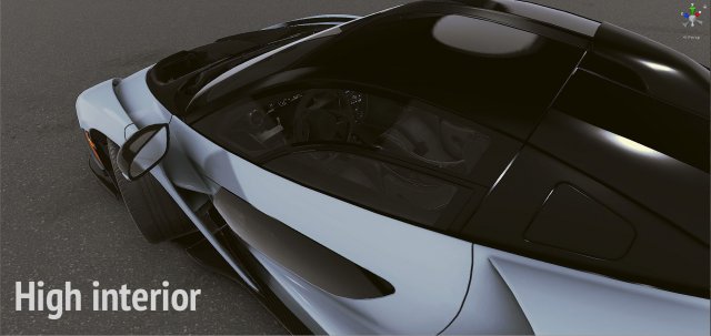 Realistic Mobile Car 40 3D Model in Racing 3DExport