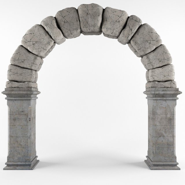 arc 3D Model in Decoration 3DExport