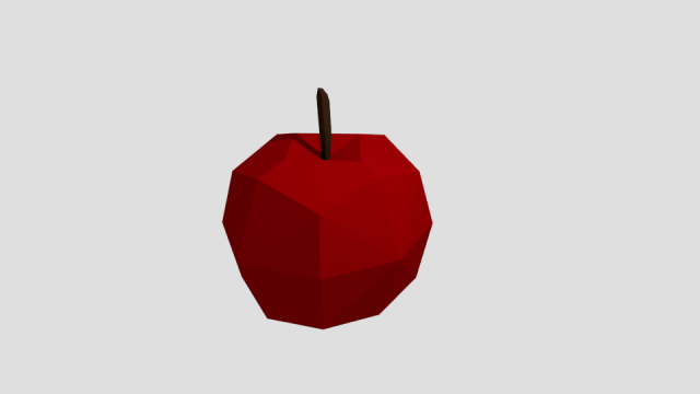 lowpoly fruits free Free 3D Model in Fruit 3DExport