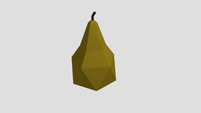 lowpoly fruits free Free 3D Model in Fruit 3DExport