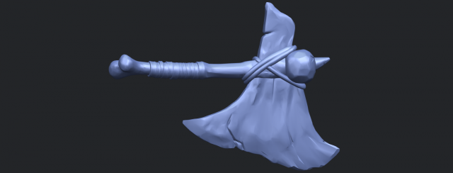 pirate axe 3D Print Model in Hand Tools 3DExport