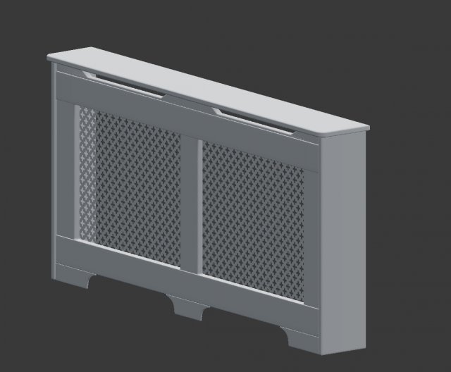 classic radiator cover - screen 3D Model in Miscellaneous 3DExport