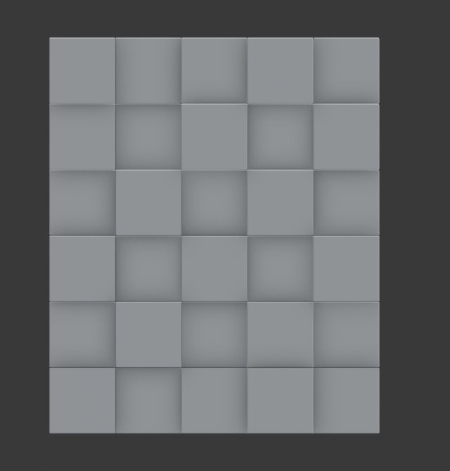 3d modular 3d feature wall panels cubes model 3D Model in Sculpture ...