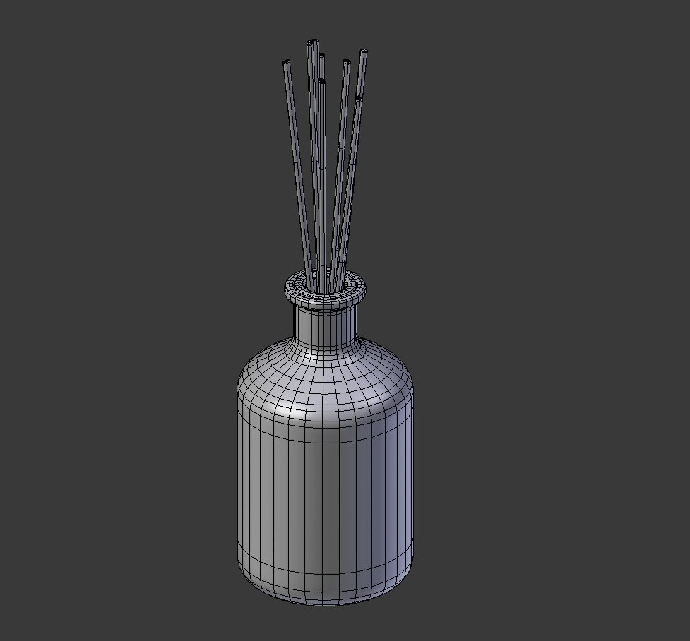 eucalyptus diffuser with sticks- decor object 3d 3D Models in ...