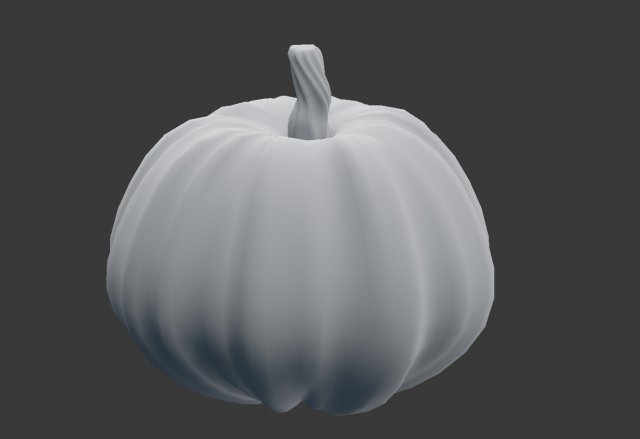 pumpkin 3D Model in Vegetable 3DExport